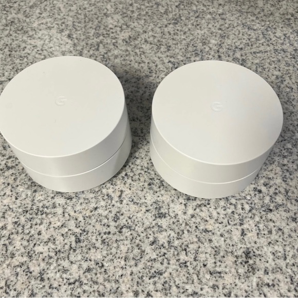 google | Networking | Google Wifi Router X 2 In White | Poshmark